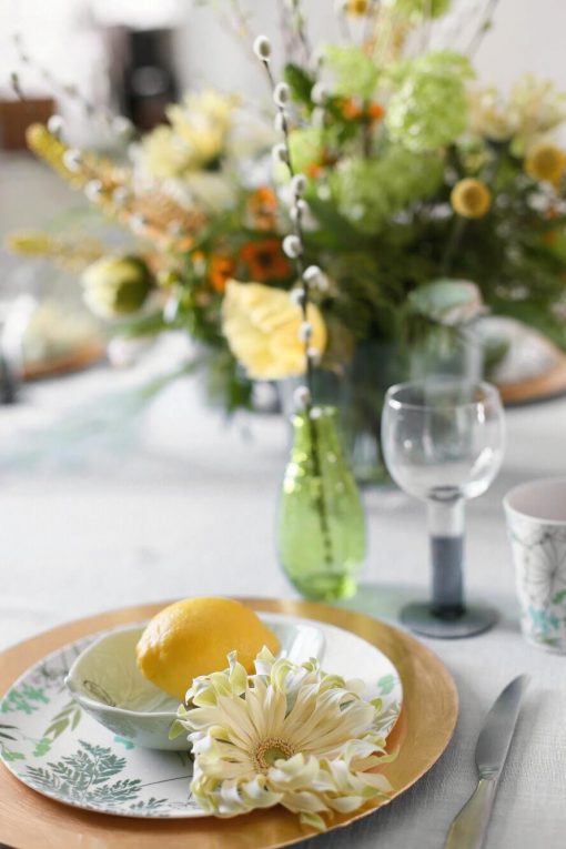 Gerbera Pasta Carbonara ja muita kukkaherkkuja kevätpöytään ...