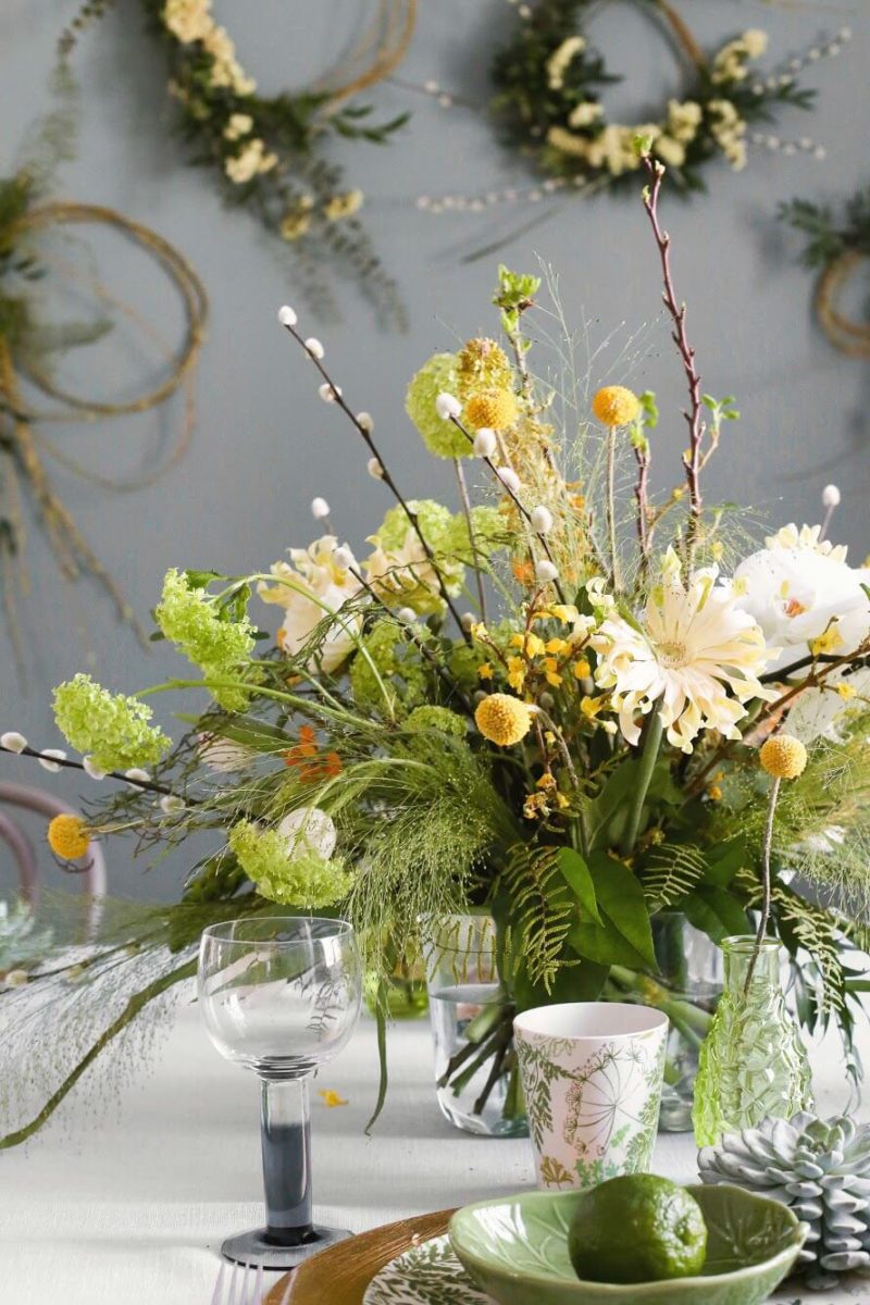 Gerbera Pasta Carbonara ja muita kukkaherkkuja kevätpöytään ...